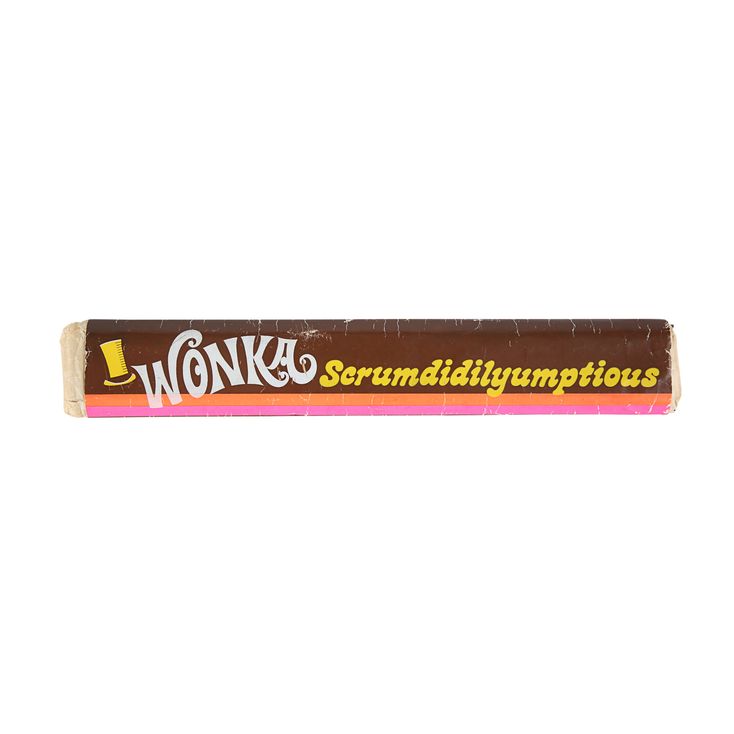 Scrumdidilyumptious Wrapper | WILLY WONKA AND THE CHOCOLATE FACTORY (1971)