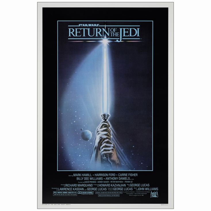588: One Sheet (27 x 41 ); Style A; Near Mint Rolled ### STAR WARS ...
