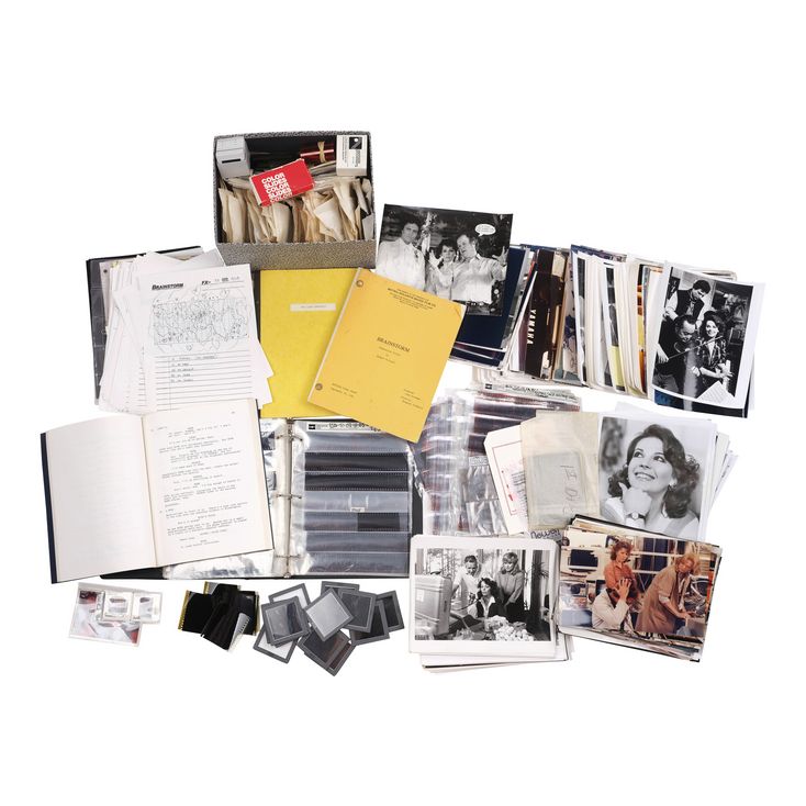 Lot # 311: BRAINSTORM (1983) - Douglas Trumbull Collection: Collection ...