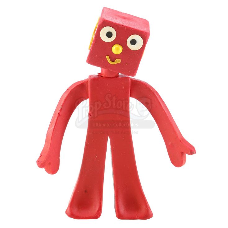 Blockhead G Clay Puppet | GUMBY'S ADVENTURES (1988-2002)