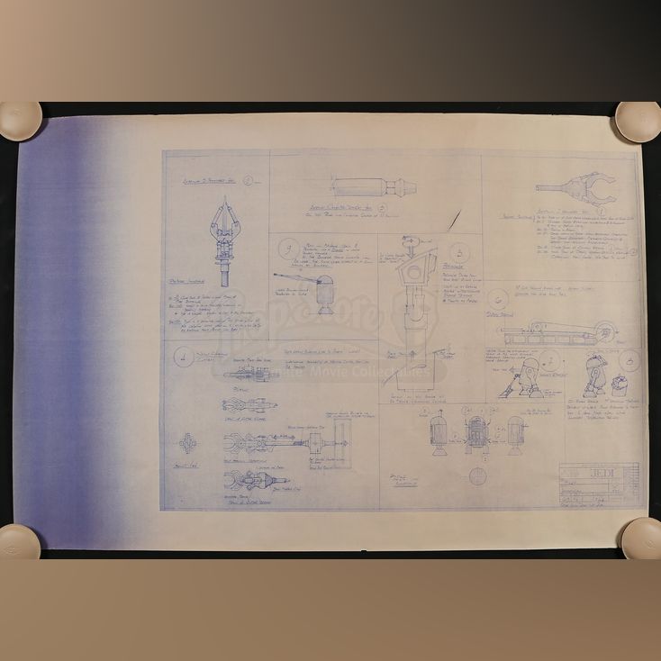 R2-D2 Accessories Blueprint | STAR WARS: A NEW HOPE (1977)