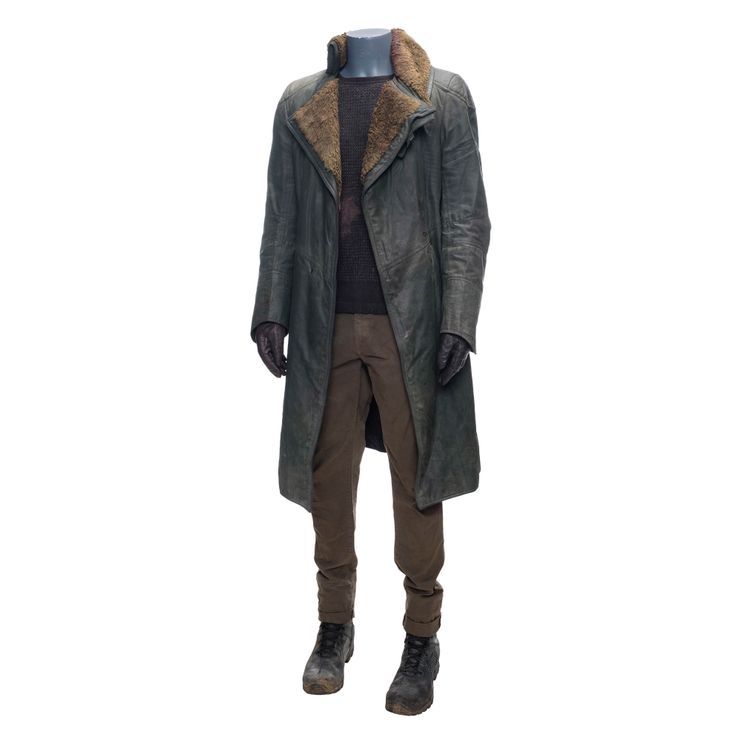 126. K's (Ryan Gosling) Distressed Costume with Coat Matched to Deckard ...