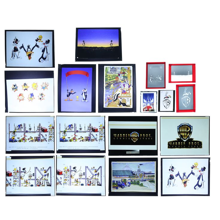 FEREF ARCHIVE Original Warner Bros. Character Transparencies and ...