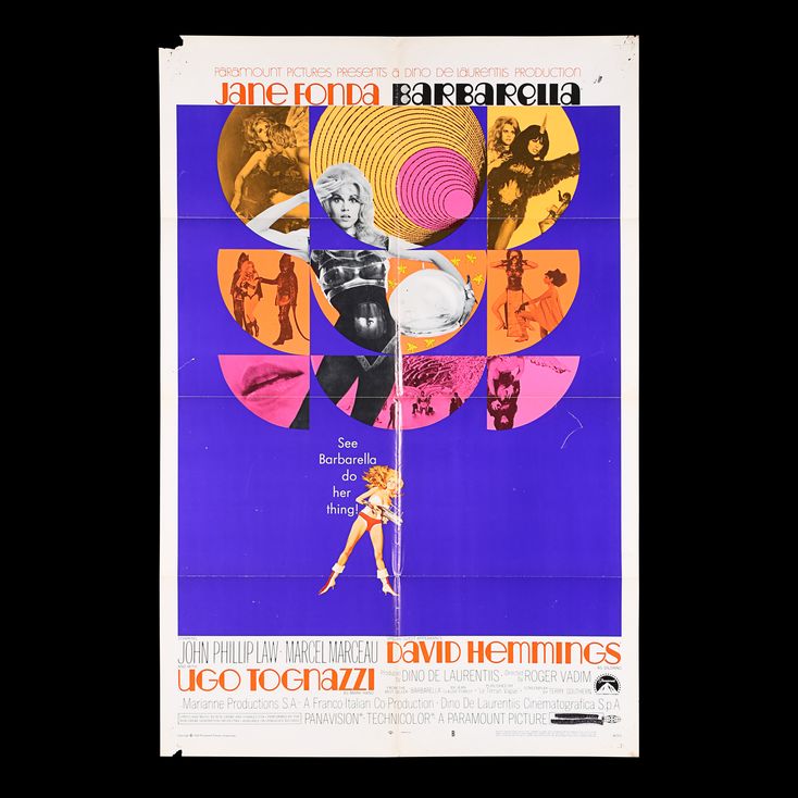 Bryan Fuller Collection US One-Sheet (Style B), 1968 | BARBARELLA (1968)