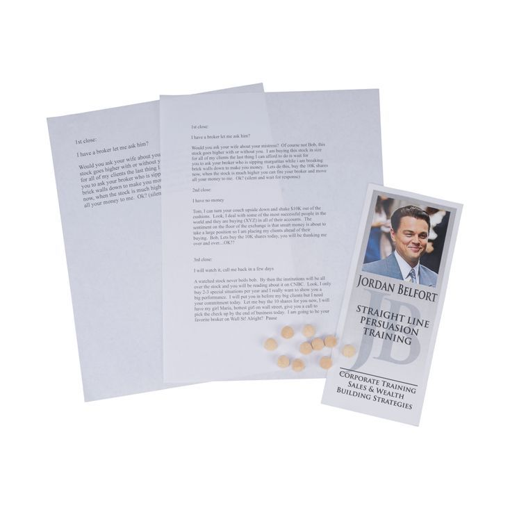 Wolf of Wall Street Auction - Lot #137: Jordan Belfort's (DiCaprio ...