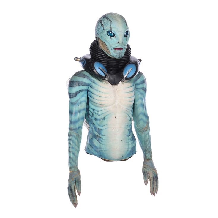 Lot 196. Abe Sapien (Doug Jones) Upper Body and Head Prosthetics ...