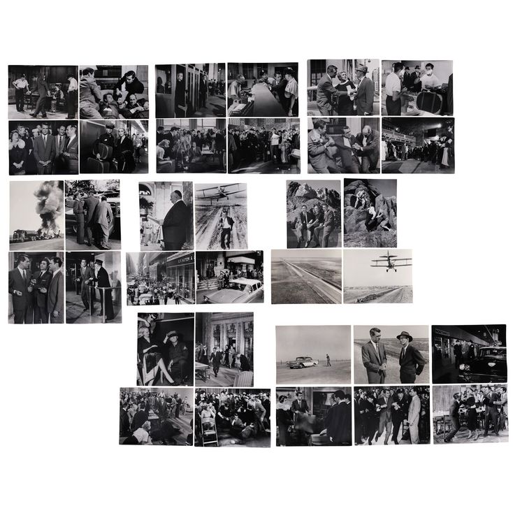 Lot 260 - Set of 34 Kenny Bell Photographs | NORTH BY NORTHWEST (1959)