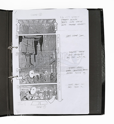 Script and Storyboard Production Binder | Prop Store - Ultimate Movie ...