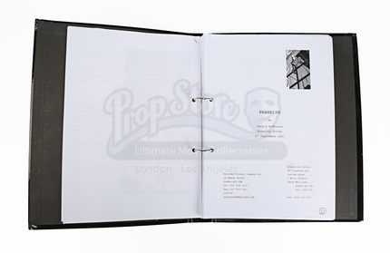 Script and Storyboard Production Binder | Prop Store - Ultimate Movie ...