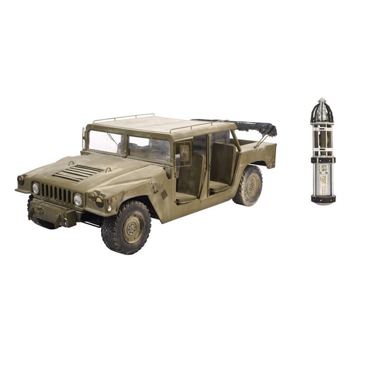 669. Humvee and Bomb Model Miniatures | BROKEN ARROW (1996)