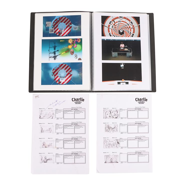 Storyboards and Concept Art Folder | CHARLIE AND THE CHOCOLATE FACTORY ...