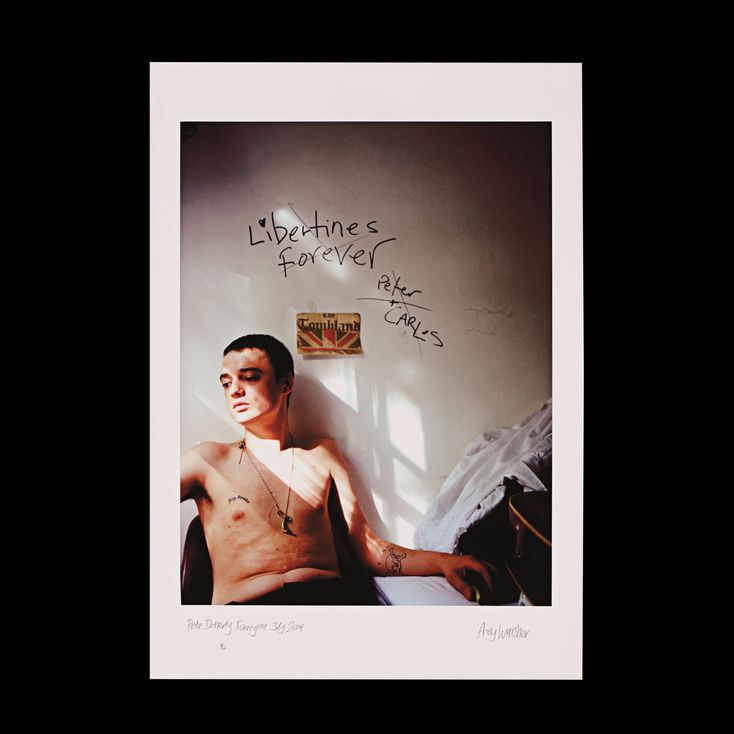 Lot 589. The Rockarchive Collection Limited Edition Pete Doherty Print by Andy Willsher ...