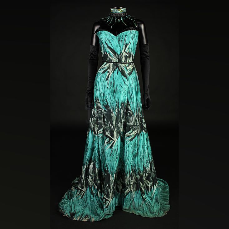 Lady Jayne Wetherby (Victoria Smurfit) Turquoise Ballroom Gown ...