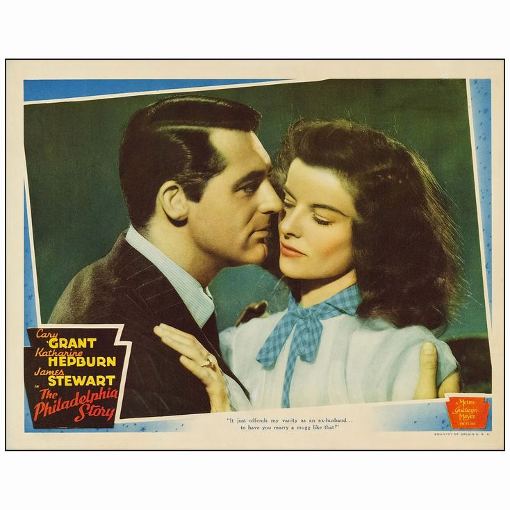 708. THE PHILADELPHIA STORY (1940) Lobby Card (11 x 14) Fine ...