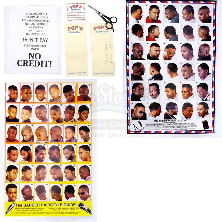 Pair of Pops Barber Shop Posters with Scissors, Stationary, Business ...