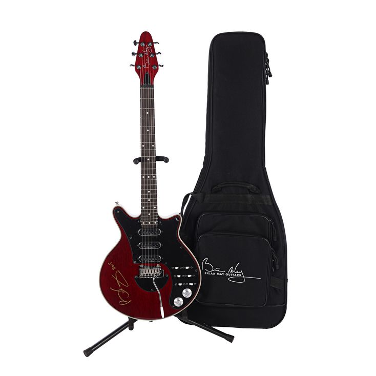 Lot #609: QUEEN - Brian May Autographed Limited Edition BMG Special Guitar