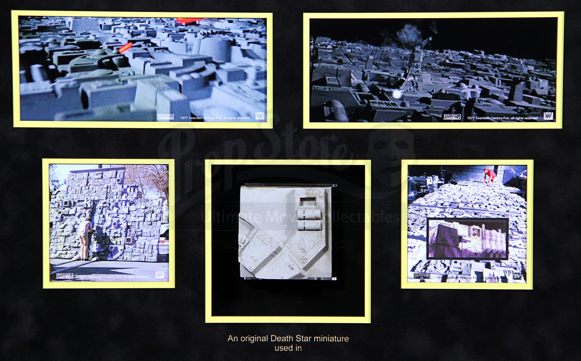 Miniature Death Star Model Piece Display | STAR WARS: A NEW HOPE (1977)