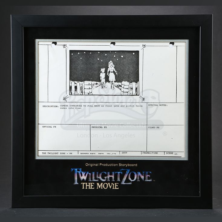 Original Production Storyboard Copy - Front Gate Comes Into View ...