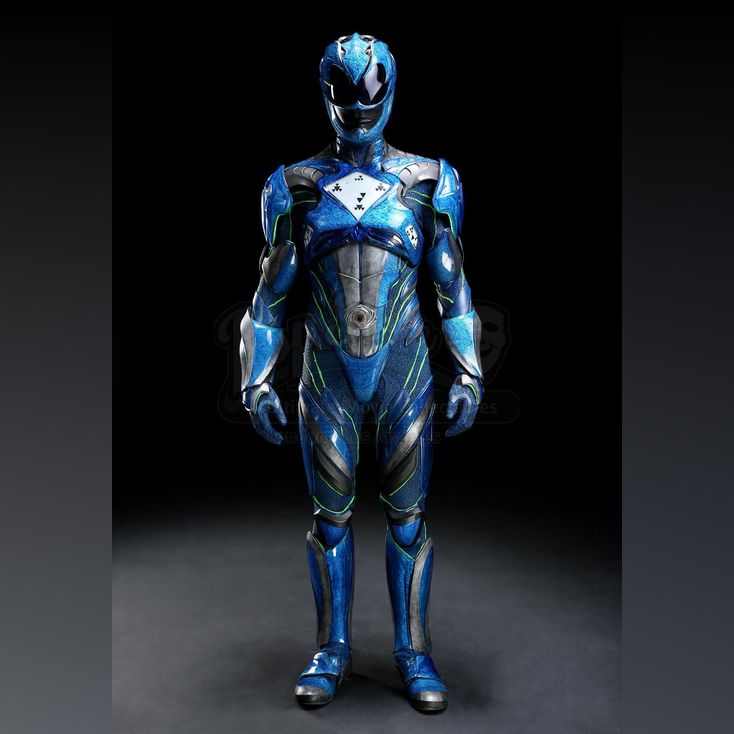 Billy Cranstons Light-Up Stunt Blue Power Suit | POWER RANGERS (2017)