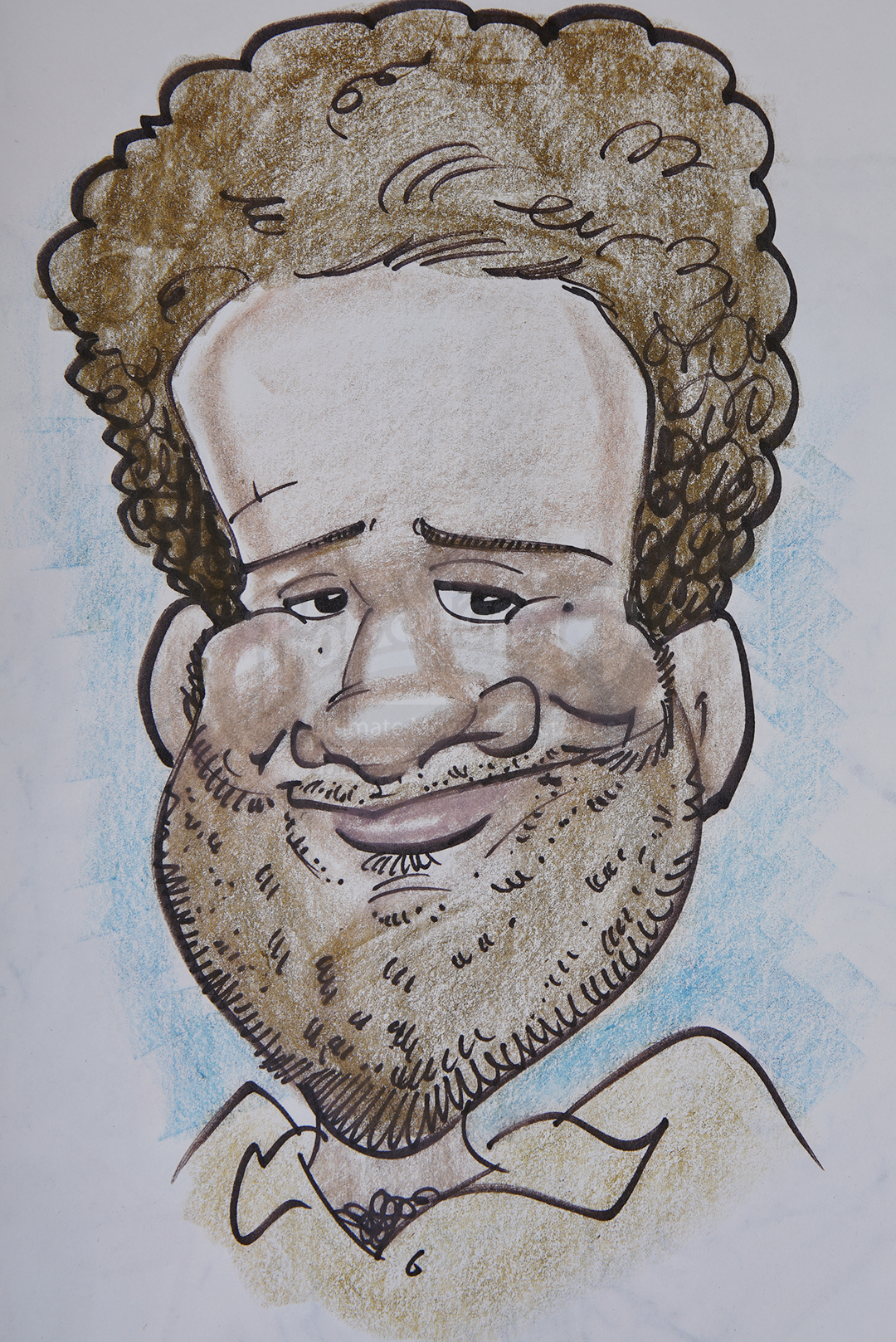 Hand-Drawn Cast Caricatures | Prop Store - Ultimate Movie Collectables