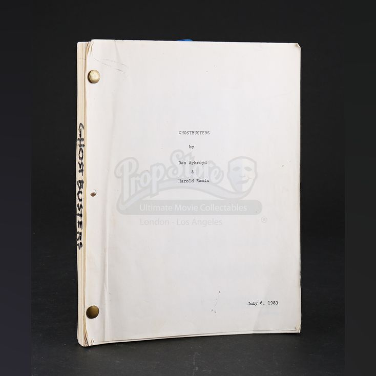 Production Script | GHOSTBUSTERS (1984)