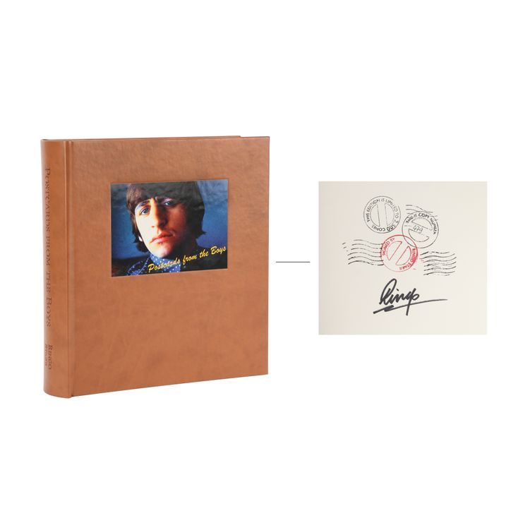36. Ringo Starr-Autographed 2003 Postcards From The Boys Collector's ...
