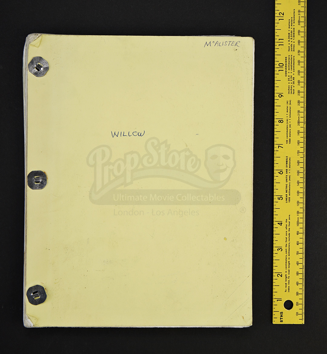 Revised Second Draft Script | Prop Store - Ultimate Movie Collectables