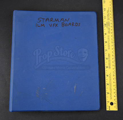 Binder of VFX Boards | Prop Store - Ultimate Movie Collectables