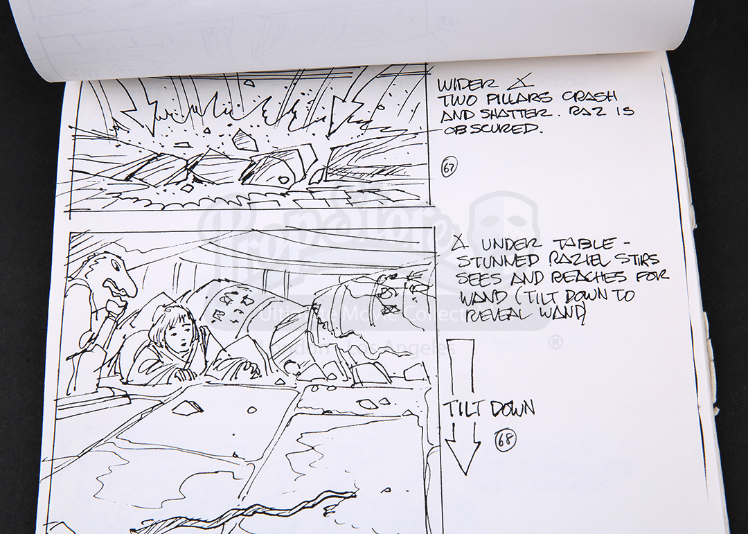 Full Set of Fight Scene Storyboards | Prop Store - Ultimate Movie ...