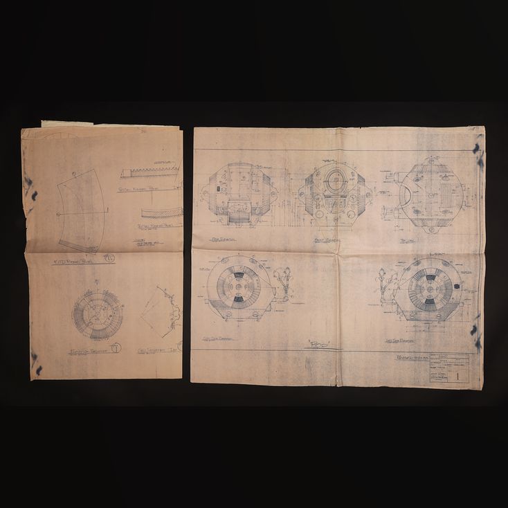 Collection of Discovery Pod Set Blueprints | 2010: THE YEAR WE MAKE ...