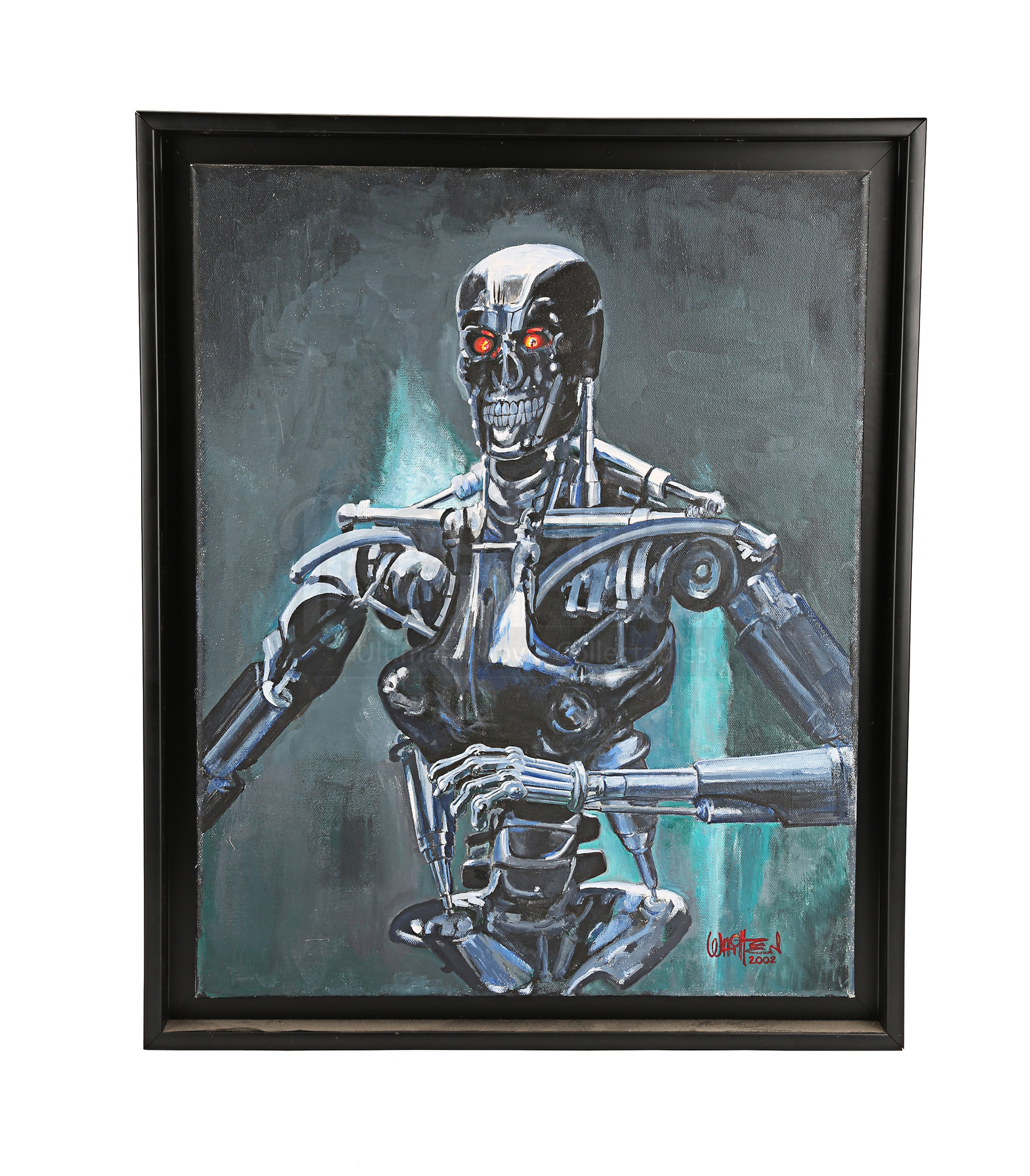 Terminator Endoskeleton Painting | Prop Store - Ultimate Movie Collectables