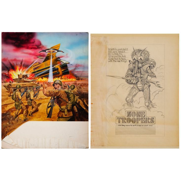 Hand-Painted C. Winston Taylor Key Trade Ad Artwork with Hand-Drawn ...