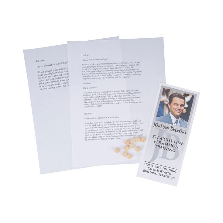 Wolf of Wall Street Auction - Lot #41: Jordan Belfort's (DiCaprio ...