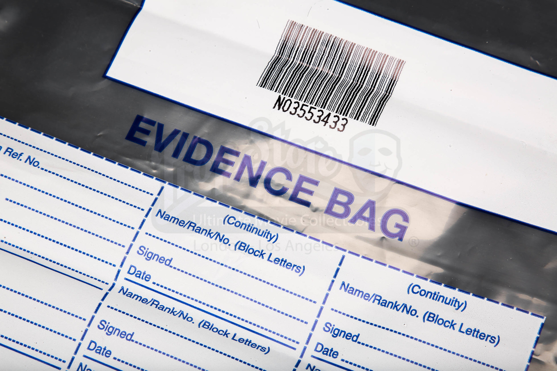 Evidence Bag | Prop Store - Ultimate Movie Collectables