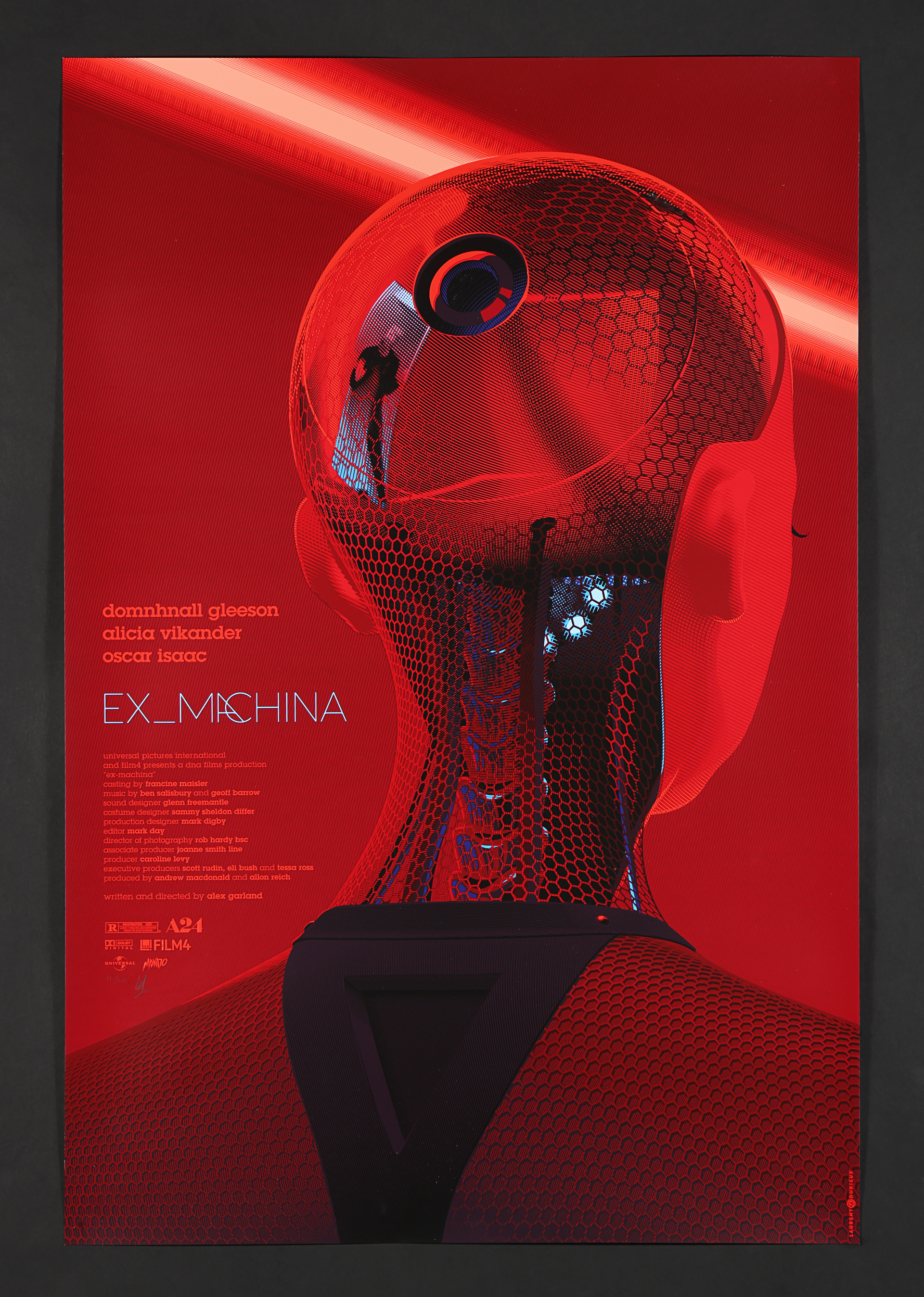Lot #502 - EX MACHINA (2014) - Signed and Hand-Numbered Limited Edition ...