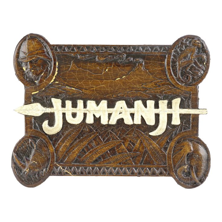 188. Early Paint Test Game Board Cover | JUMANJI (1995)