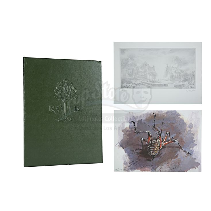Printed Alan Lee and Jeremy Bennett Artwork | LORD OF THE RINGS, THE ...