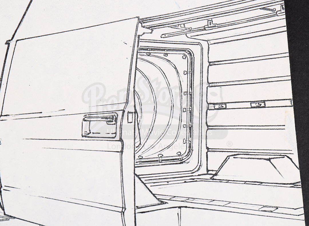 Van Concept Sketch Copy | Prop Store - Ultimate Movie Collectables