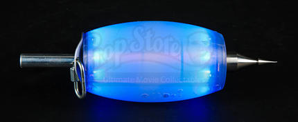 Blue Light-Up Spiked Net Weight | Prop Store - Ultimate Movie Collectables