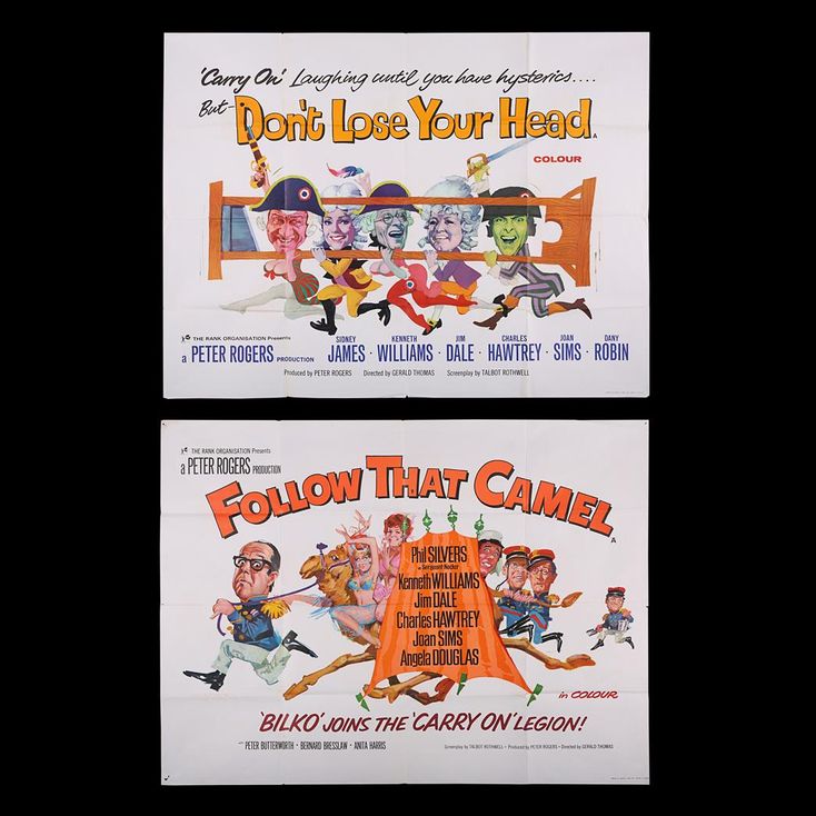 Two UK Quad Posters, 1966-67 | CARRY ON (VARIOUS PRODUCTIONS) (1958-1978)