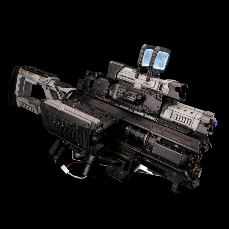 Lot #1535: SPECTRAL (2016) - Light-up SFX Plasma Rifle