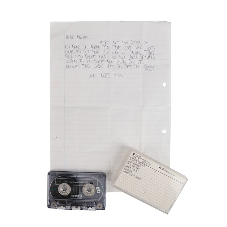 Lot # 644: OASIS - Oasis Demo Cassette Tape and Noel Gallagher ...