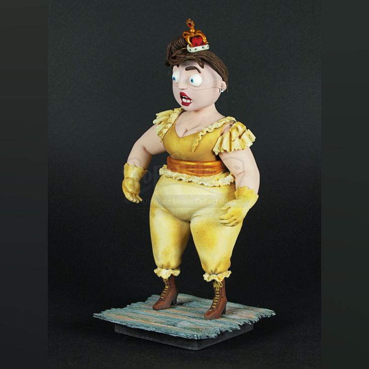 Dishevelled Queen Victoria in Bloomers Original Stop Motion Puppet ...