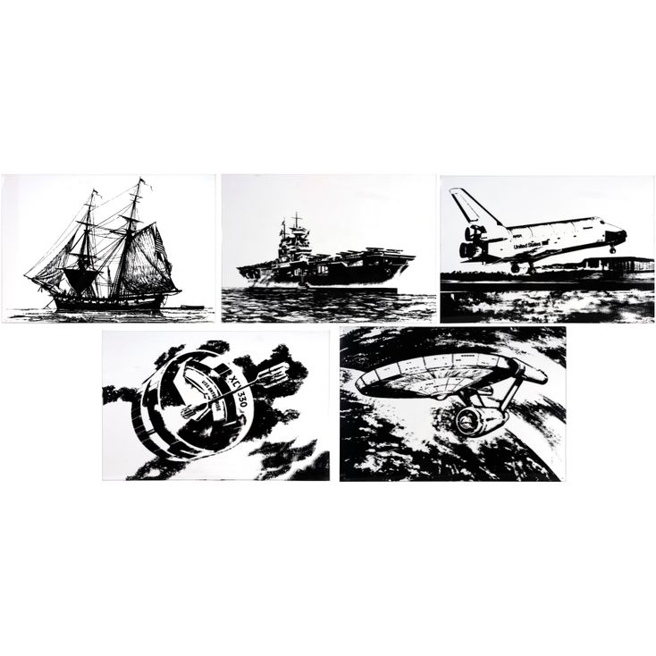 915. Set of Five Historic Enterprises Rec Deck Glass Plates | STAR TREK ...