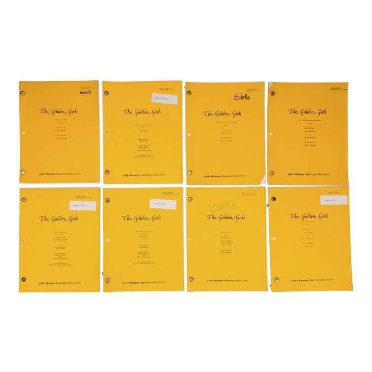 Lot 850 - Rich Weaver Collection One Estelle Getty-Signed Script with ...