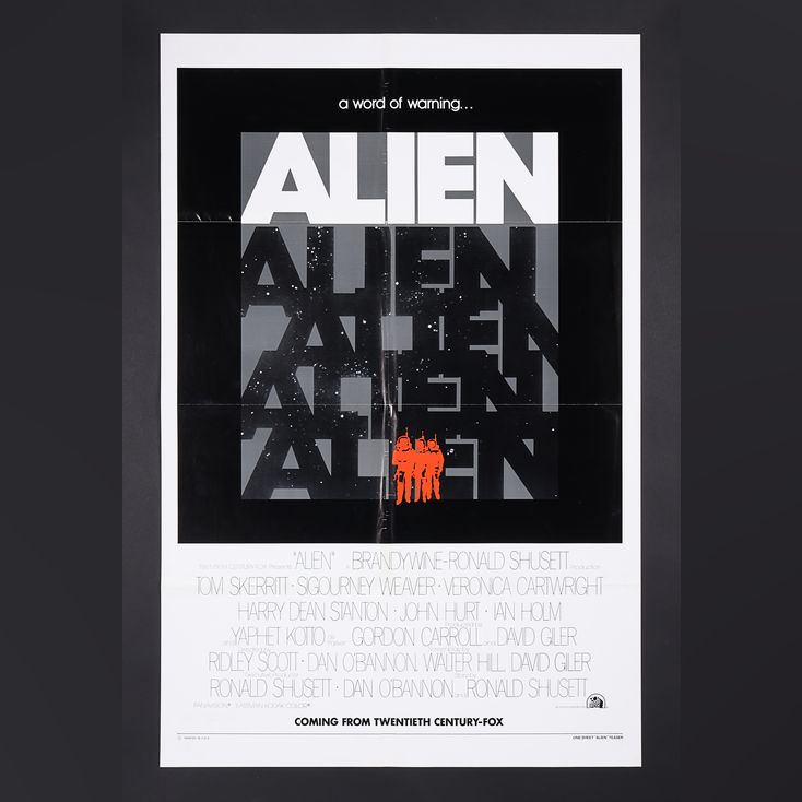 Lot #7 - ALIEN (1979) - US One-Sheet - Advance (1979)
