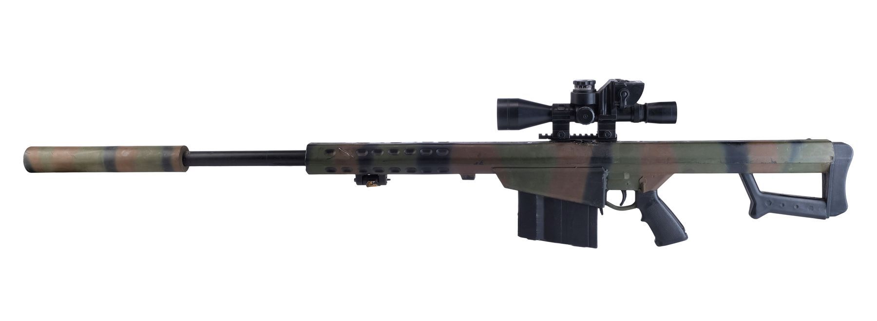 848. School Boy's (Matthew Marsden) Stunt Barrett M107CQ Sniper Rifle ...