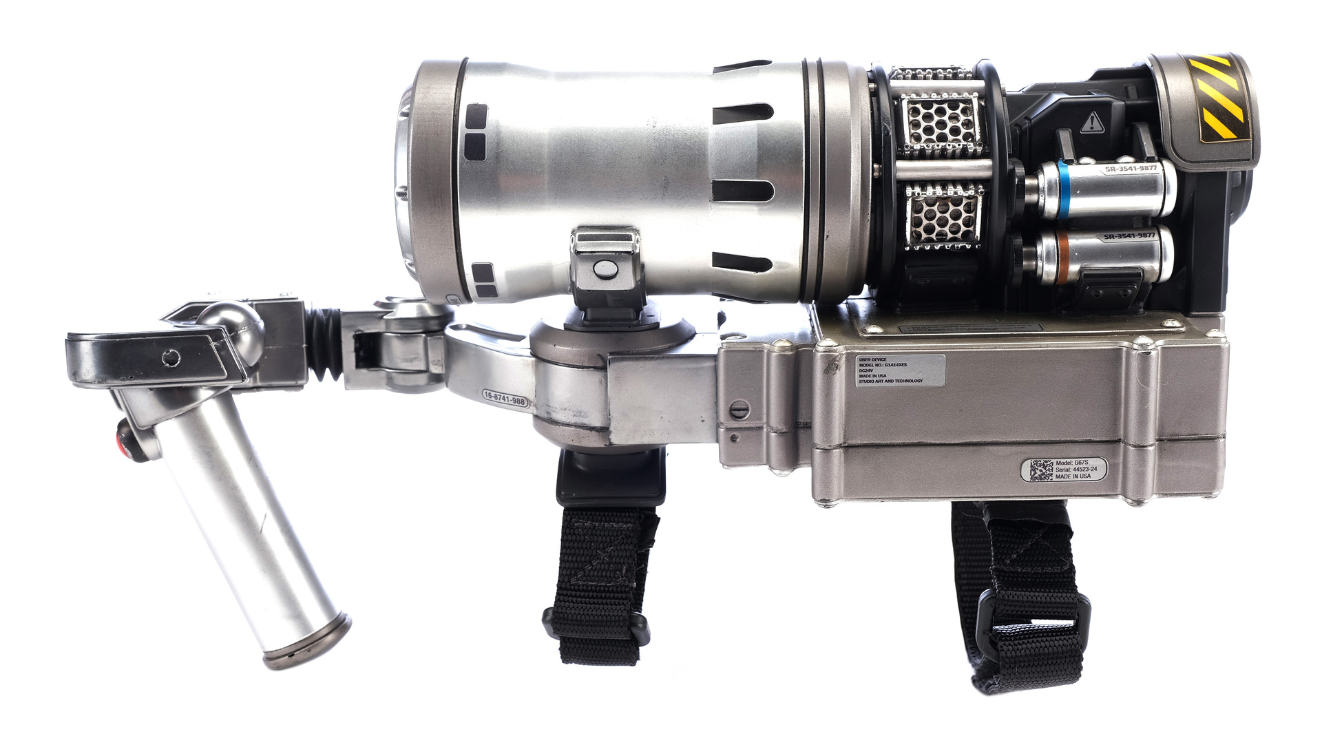 Lot 1069 - Hero DARPA Donkey Kong Wrist Light Cannon | PIXELS (2015)