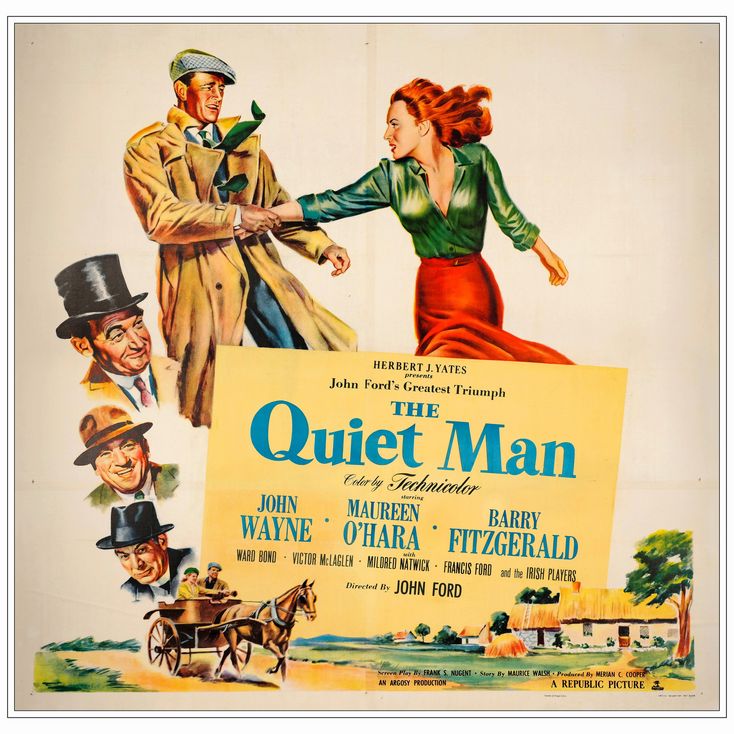 224: Six Sheet (81 x 81 ); Very Fine- on Linen ### THE QUIET MAN (1952)