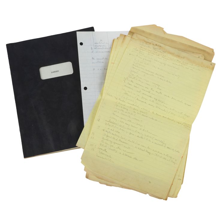 590. Bound Second Draft Script with Script Doctor Rospo Pallenbergs ...